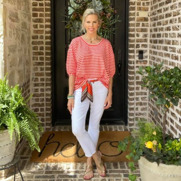 CAbi | Tops | Cabi 5984 Poolside Top Spring 22 Small Euc | Poshmark